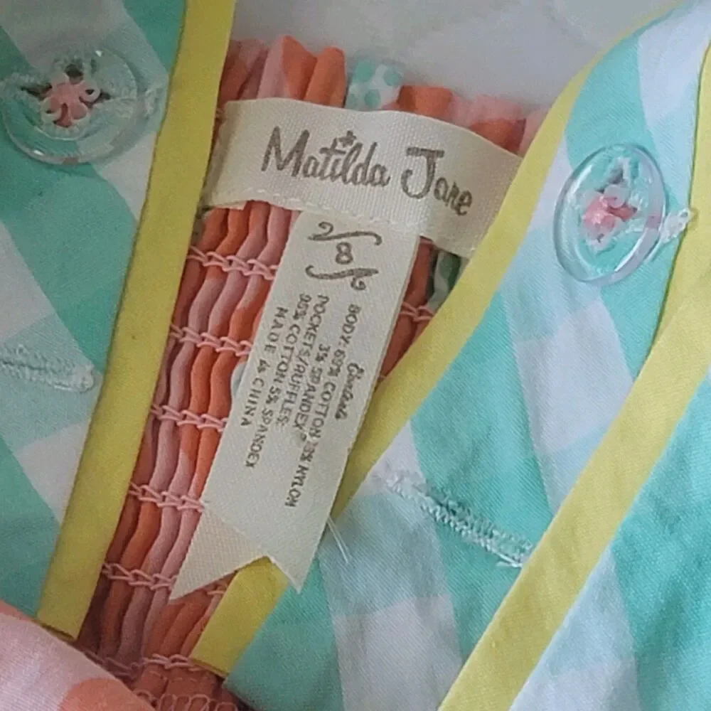 Matilda Jane | Shirts & Tops | Matilda Jane Meringue Pontoon Top Orange ...